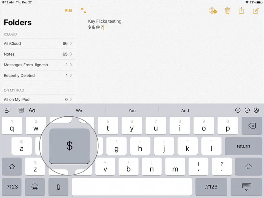iPad Typing Tips and Tricks for Faster Typing on Your Tablet – iGeeksBlog