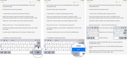 iPad Typing Tips and Tricks for Faster Typing on Your Tablet – iGeeksBlog