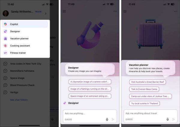 How to use Microsoft Copilot on iPhone and iPad – iGeeksBlog