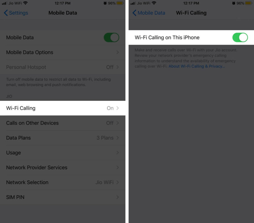 How to fix Wi-Fi calling not working on iOS 18