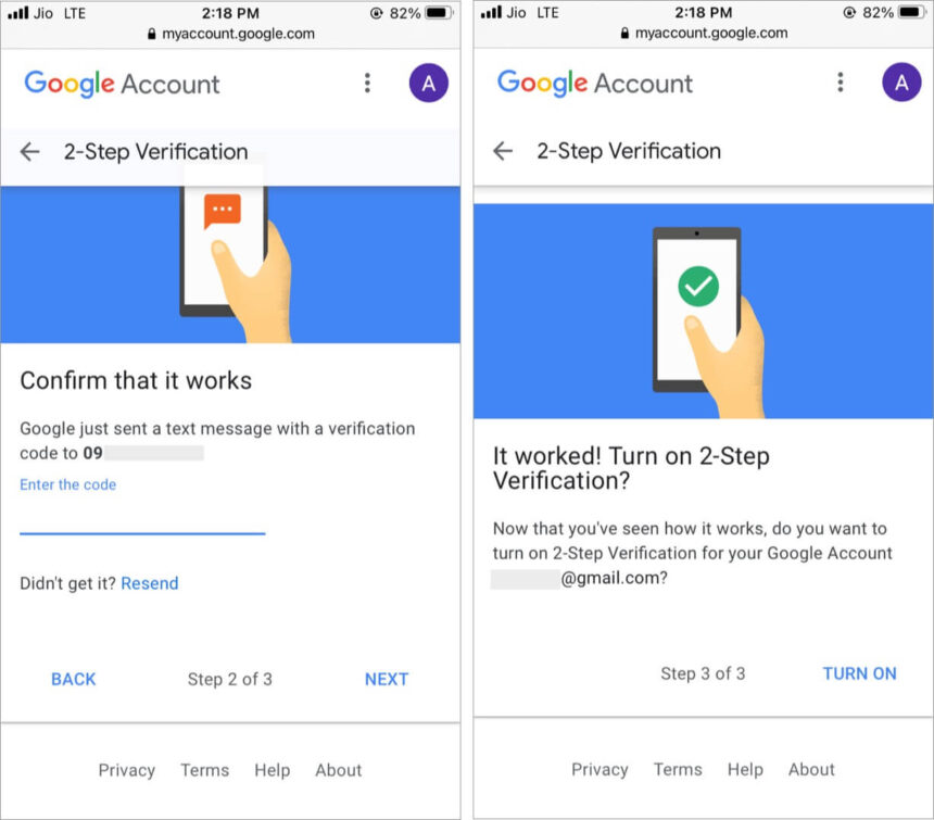 How to set up Google 2-step verification on iPhone and iPad – iGeeksBlog