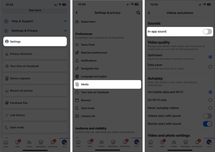How to turn off annoying Facebook sounds on iPhone or iPad – iGeeksBlog