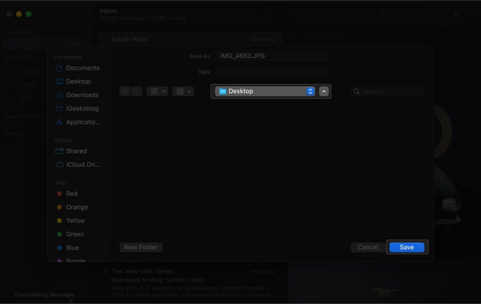 How to save image on Mac: 4 Simple ways to do it! – iGeeksBlog