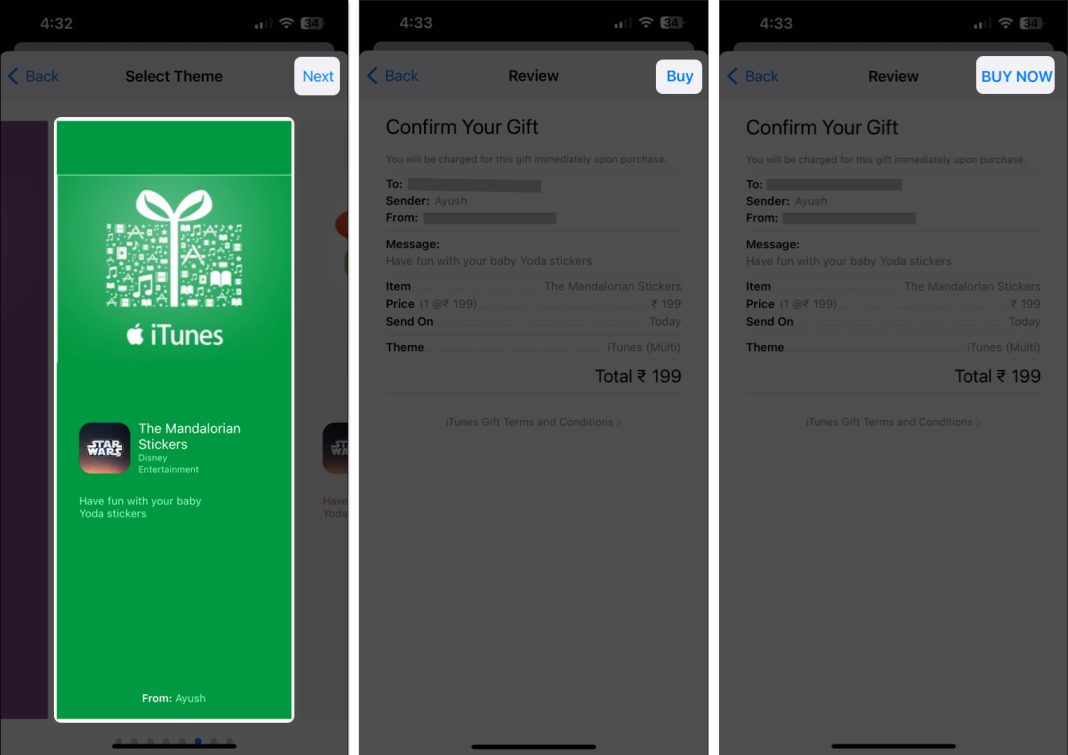 How to send iMessage sticker pack as gift on iPhone and iPad - iGeeksBlog