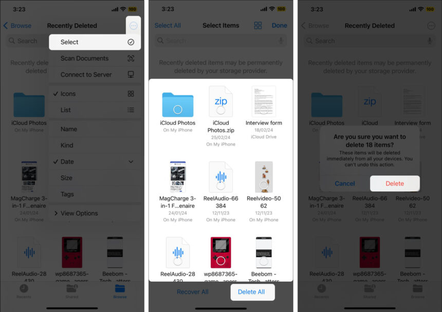 How to clear trash on iPhone and free up storage space