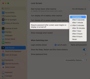 6 Ways to lock screen on Mac – iGeeksBlog