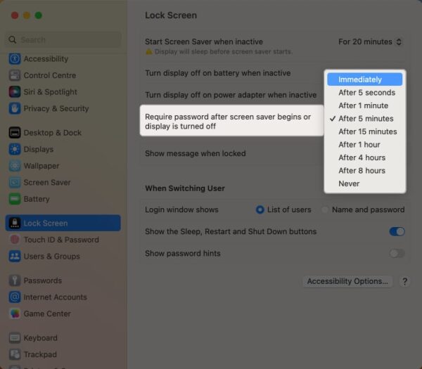 6 Ways to lock screen on Mac – iGeeksBlog
