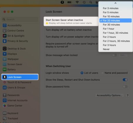 6 Ways to lock screen on Mac – iGeeksBlog