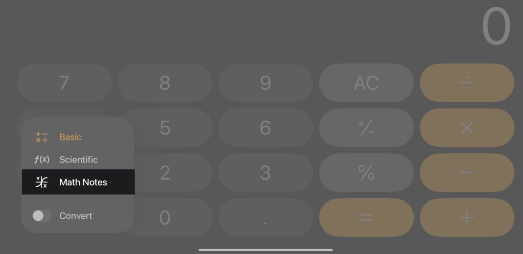 How to use iPadOS 18 Calculator app and Math notes