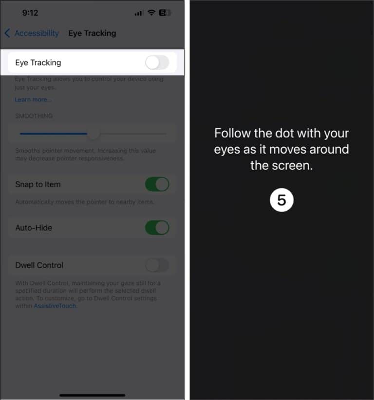 How to Use Eye Tracking on iPhone and iPad