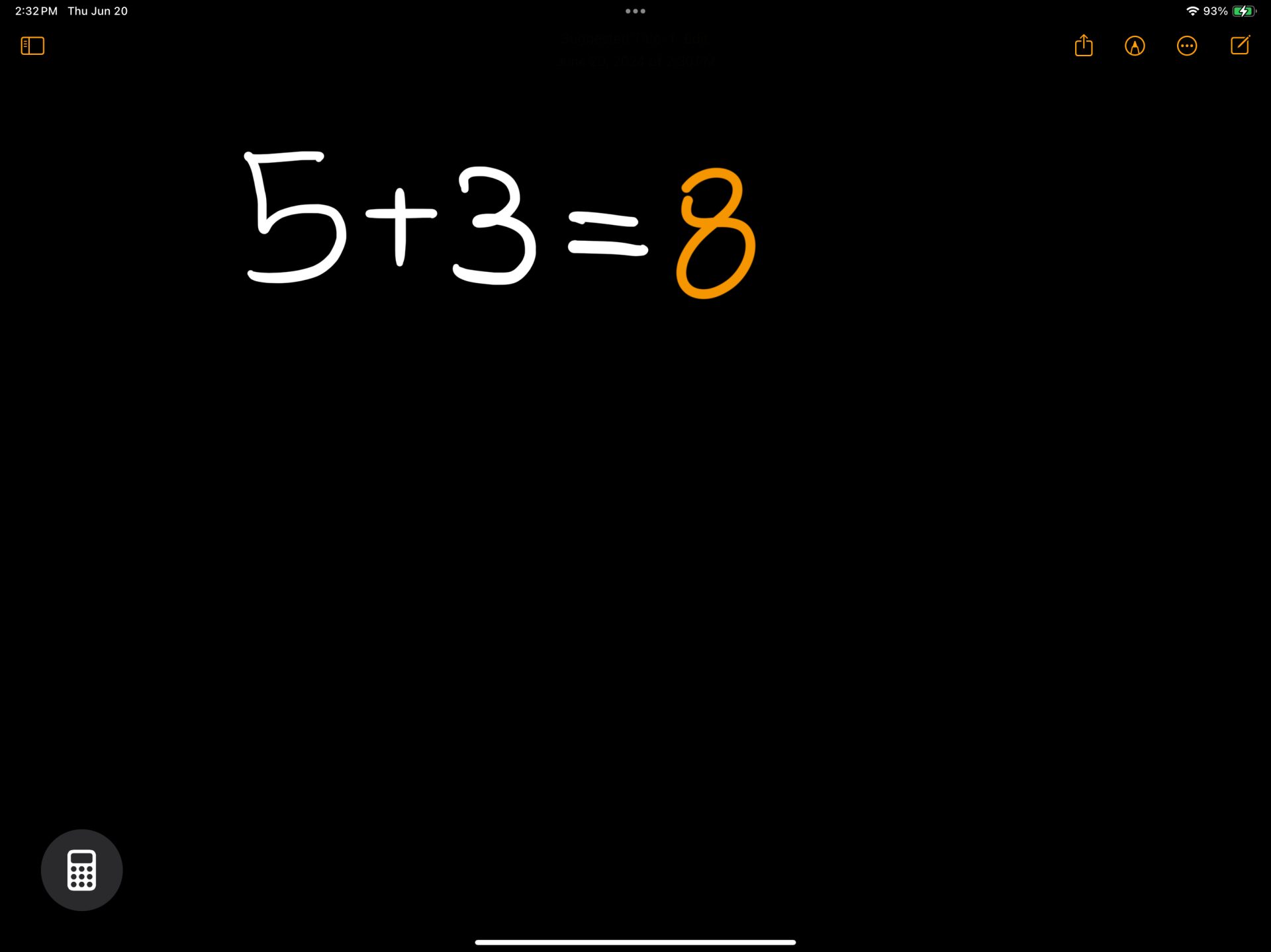 How to use iPadOS 18 Calculator app and Math notes