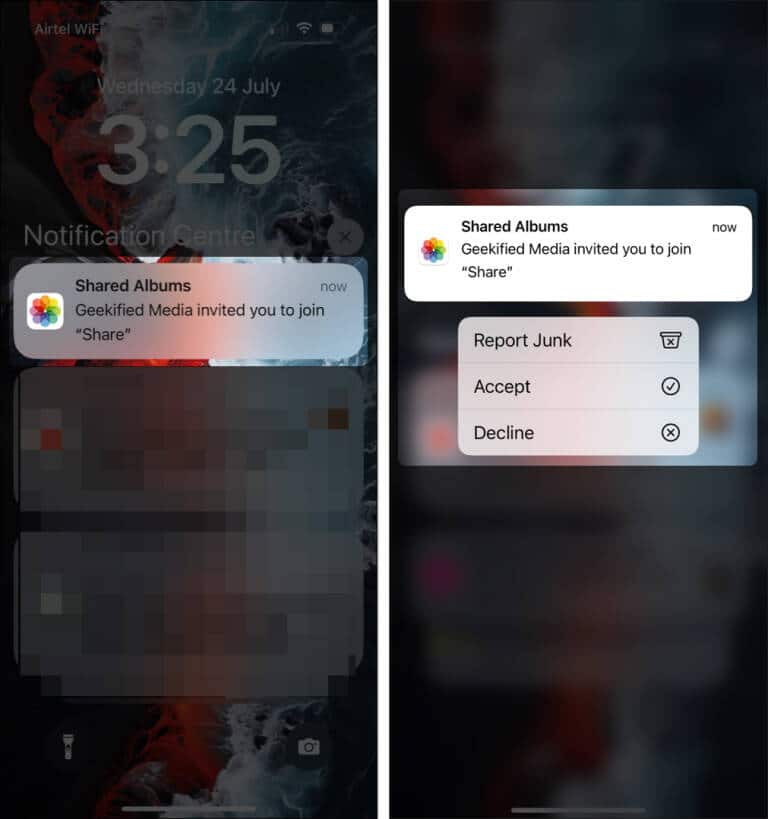 How to Accept Shared Album Invite on iPhone or iPad – iGeeksBlog