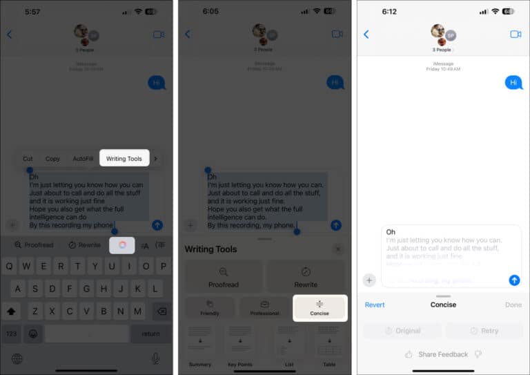 How to Use Apple Intelligence Writing Tools on iPhone or iPad – iGeeksBlog
