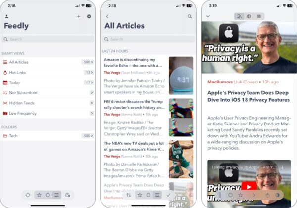 8 Best RSS Reader Apps For iPhone and iPad – iGeeksBlog
