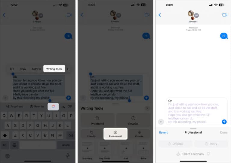 How to Use Apple Intelligence Writing Tools on iPhone or iPad – iGeeksBlog