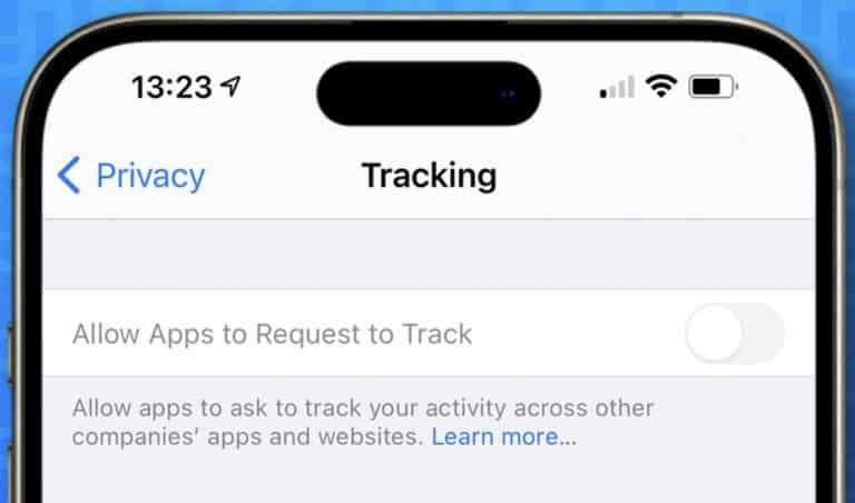 Fix Allow Apps to Request to Track Grayed Out - iGeeksBlog