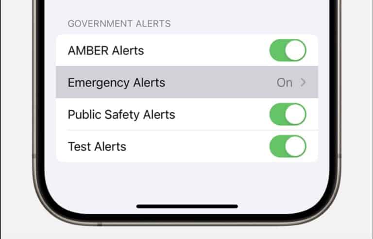 How to Turn Off Emergency Alerts on iPhone – iGeeksBlog