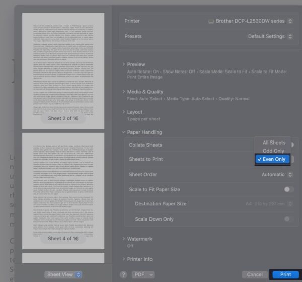 How to Print Double-Sided on Mac With Any Printer