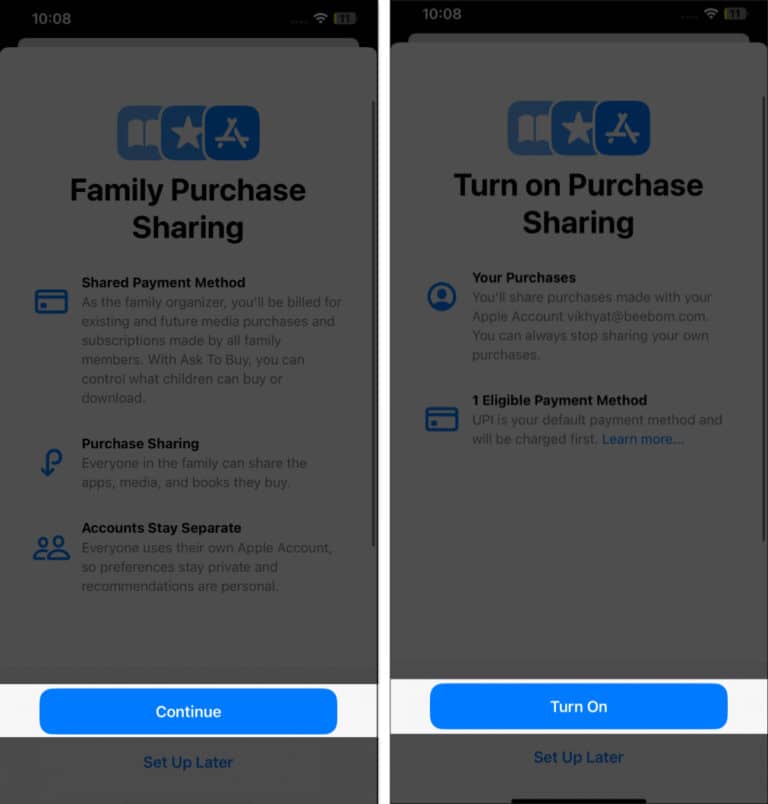 How to Share Purchased Apps and Subscriptions with Family