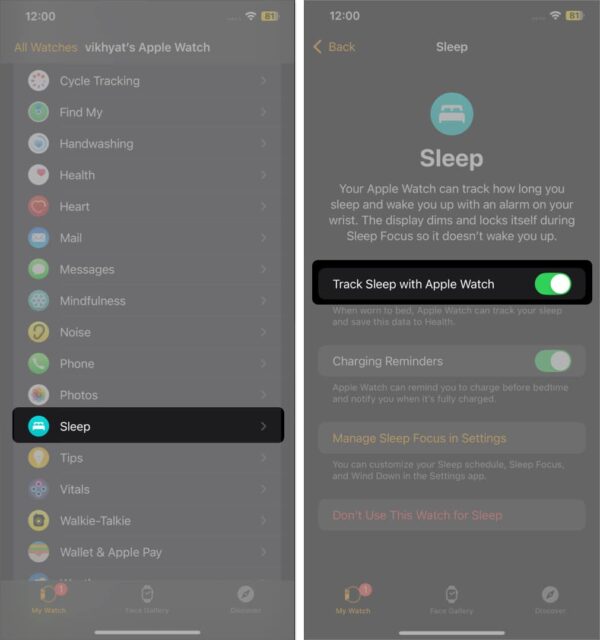 How to Use Sleep Tracking on Apple Watch – iGeeksBlog