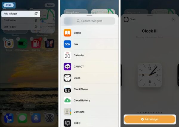 How to Add and Edit Widgets on Your iPhone – iGeeksBlog