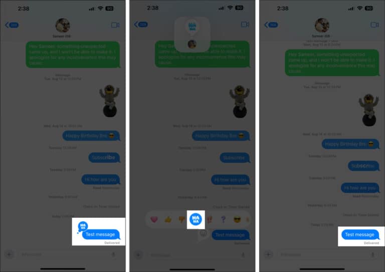 How to Use Emoji as Tapback Reactions in Messages – iGeeksBlog