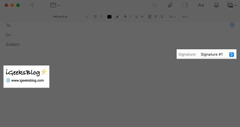 How to change signature in Mail app on an iPhone and iPad – iGeeksBlog