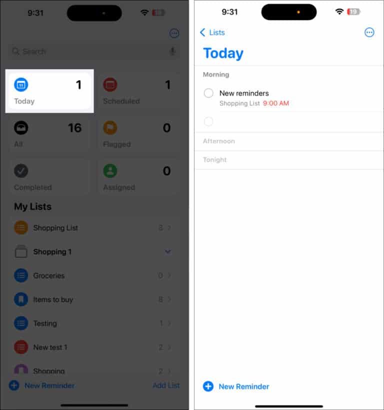 How to Use the Reminders App on iPhone and iPad – iGeeksBlog
