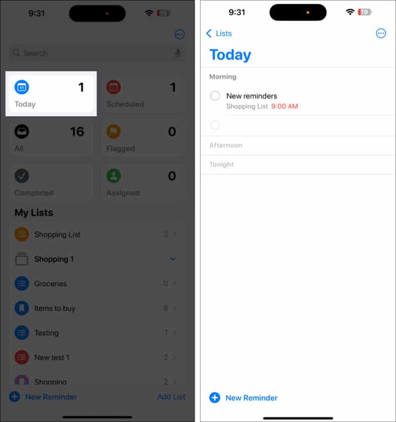 How to Use the Reminders App on iPhone and iPad – iGeeksBlog