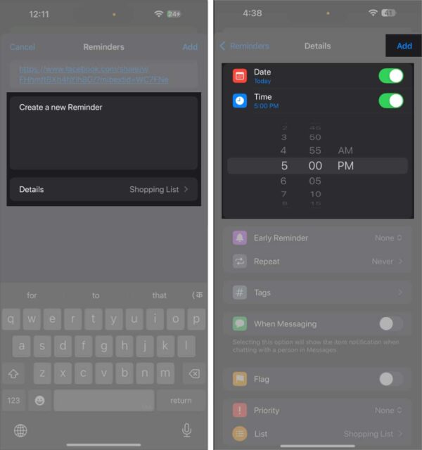 How to Use the Reminders App on iPhone and iPad – iGeeksBlog
