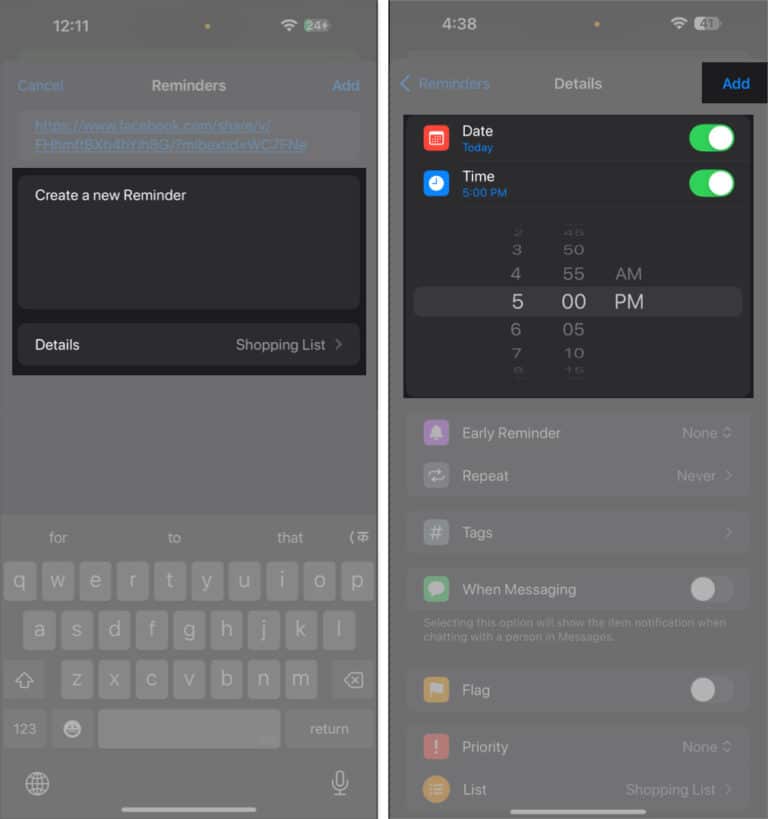 How to Use the Reminders App on iPhone and iPad – iGeeksBlog