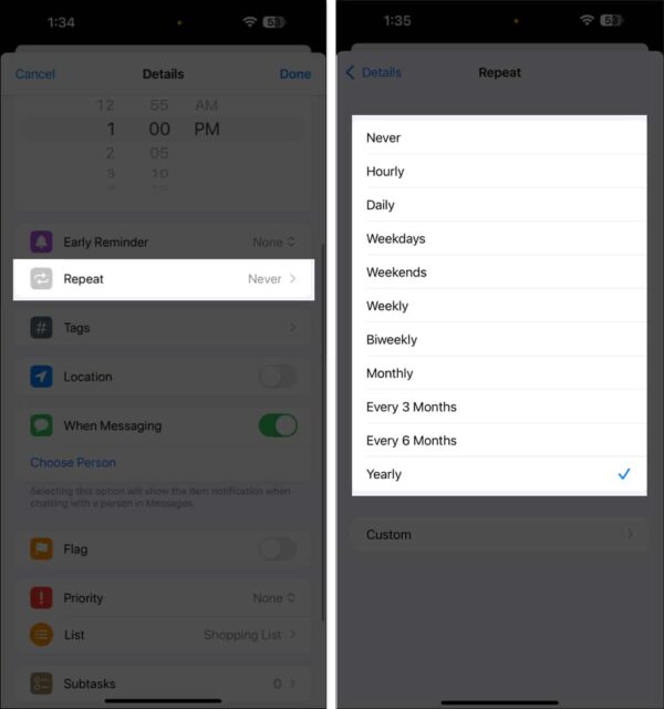 How to Use the Reminders App on iPhone and iPad – iGeeksBlog