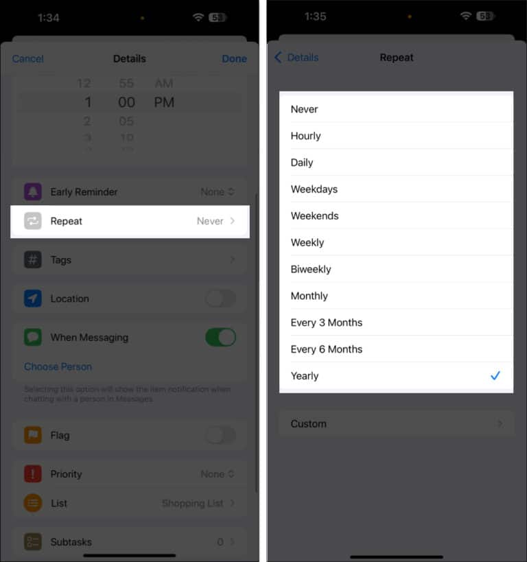 How to Use the Reminders App on iPhone and iPad – iGeeksBlog