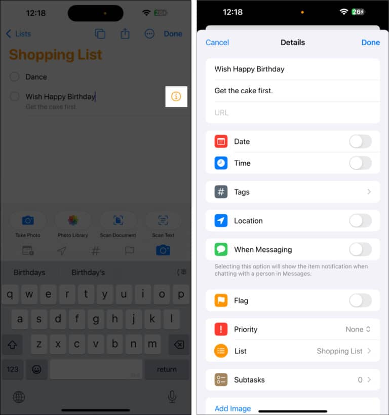 How to Use the Reminders App on iPhone and iPad – iGeeksBlog