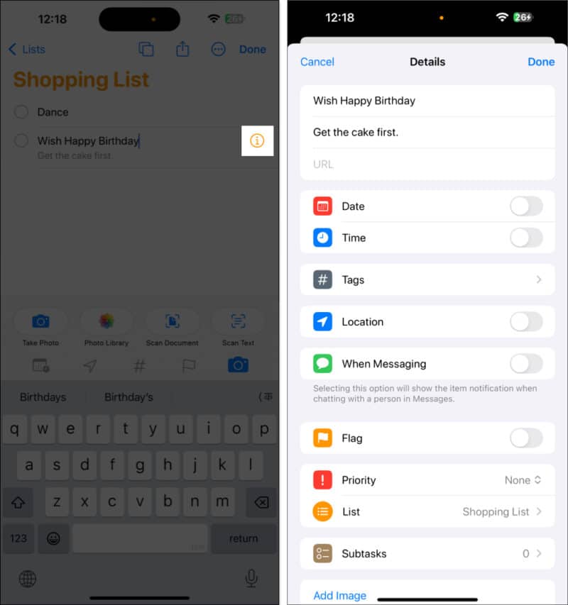 How to Use the Reminders App on iPhone and iPad – iGeeksBlog