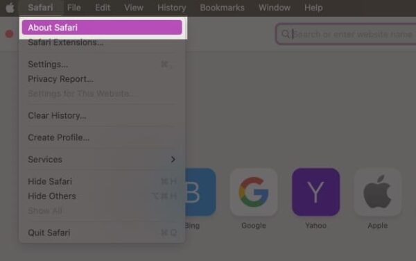 How to update Safari browser on Mac