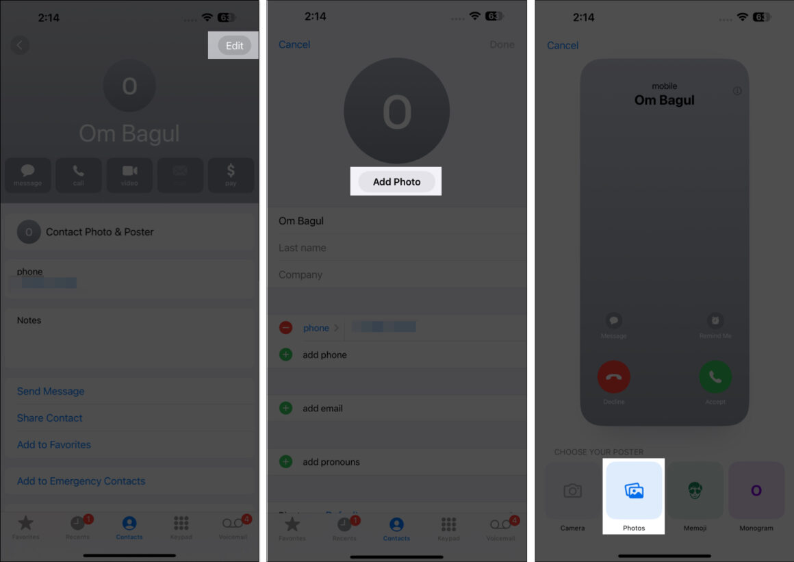 How to change the incoming call interface on your iPhone