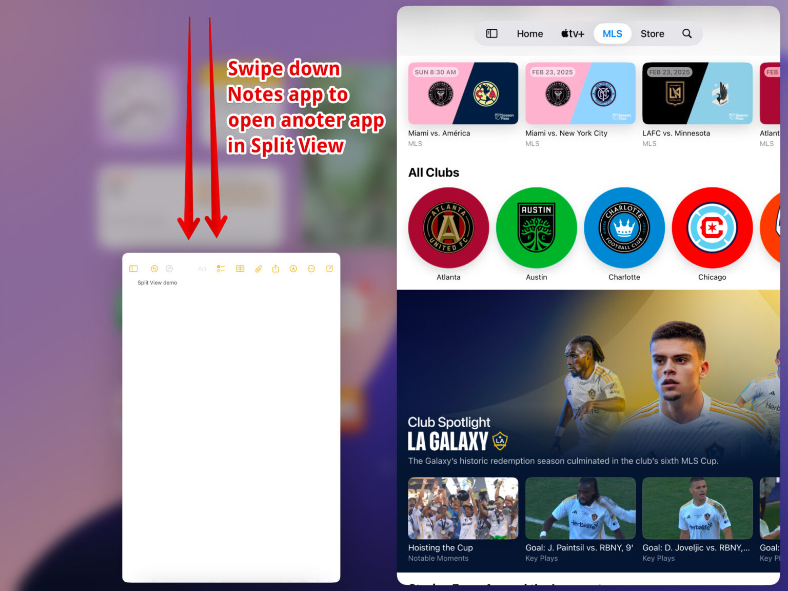 How to use multitasking feature on iPad in iPadOS 18
