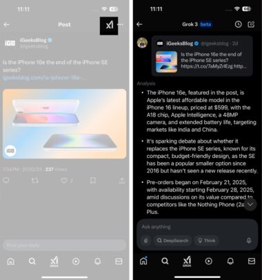 How to use Grok AI on your iPhone