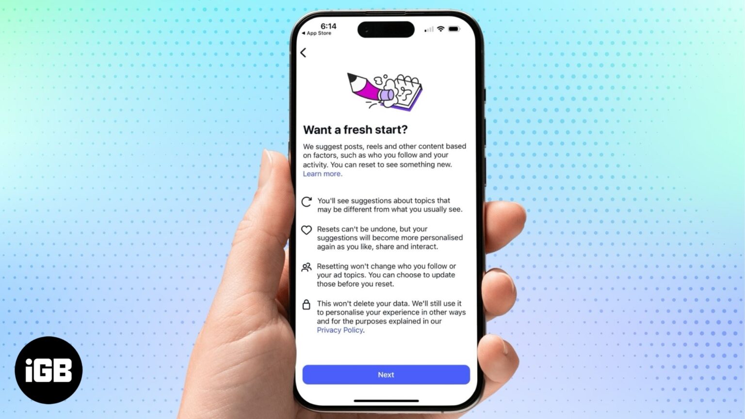 How to reset the Instagram algorithm