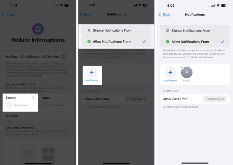 How to Use Reduce Interruptions on iPhone and iPad
