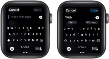 5 ways to input text on your Apple Watch