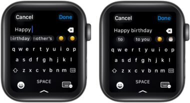 5 ways to input text on your Apple Watch