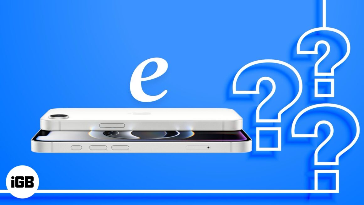 What does the “e” mean in iPhone 16e? - iGeeksBlog