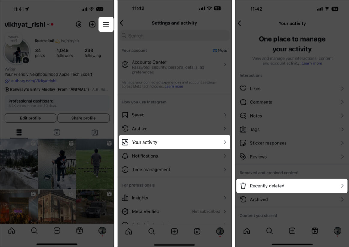 How to recover deleted Instagram posts, stories, or reels
