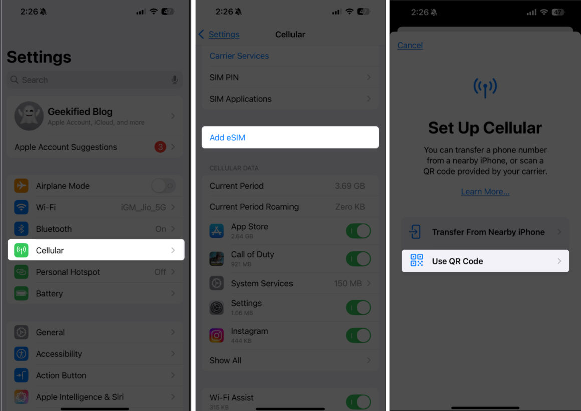 How to activate eSIM on your iPhone