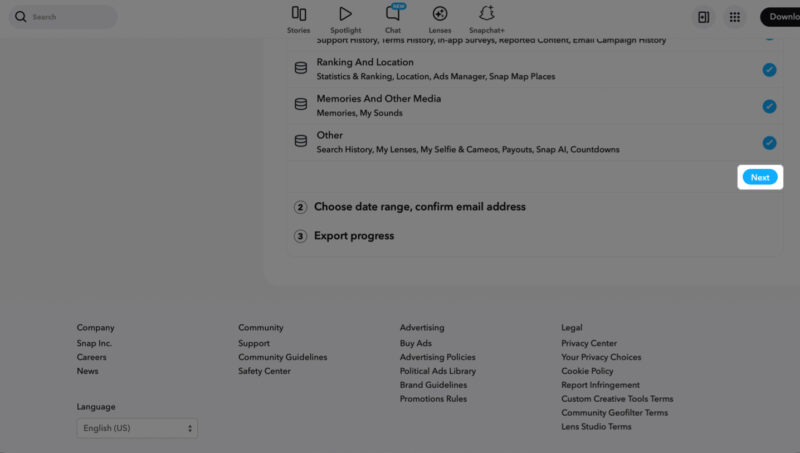 How to download your Snapchat data (Step-by-step guide) – iGeeksBlog