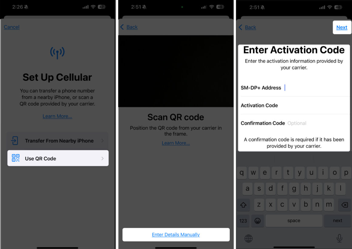 How to activate eSIM on your iPhone