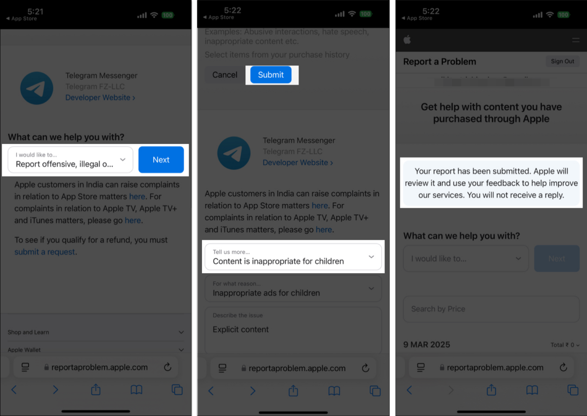 How to report bad apps and scams in the App Store on your iPhone ...