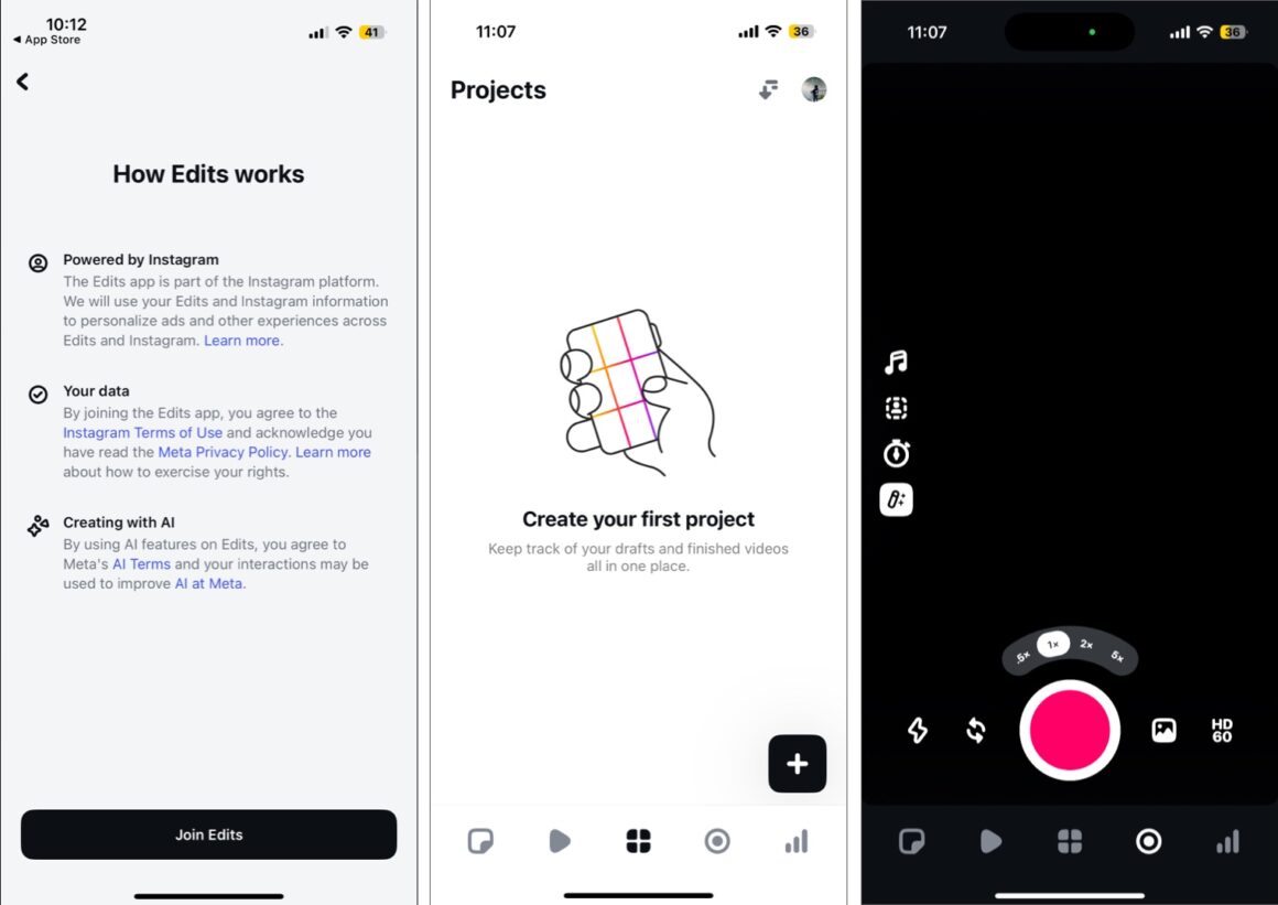 How to use Instagram Edits app for Reels and short videos